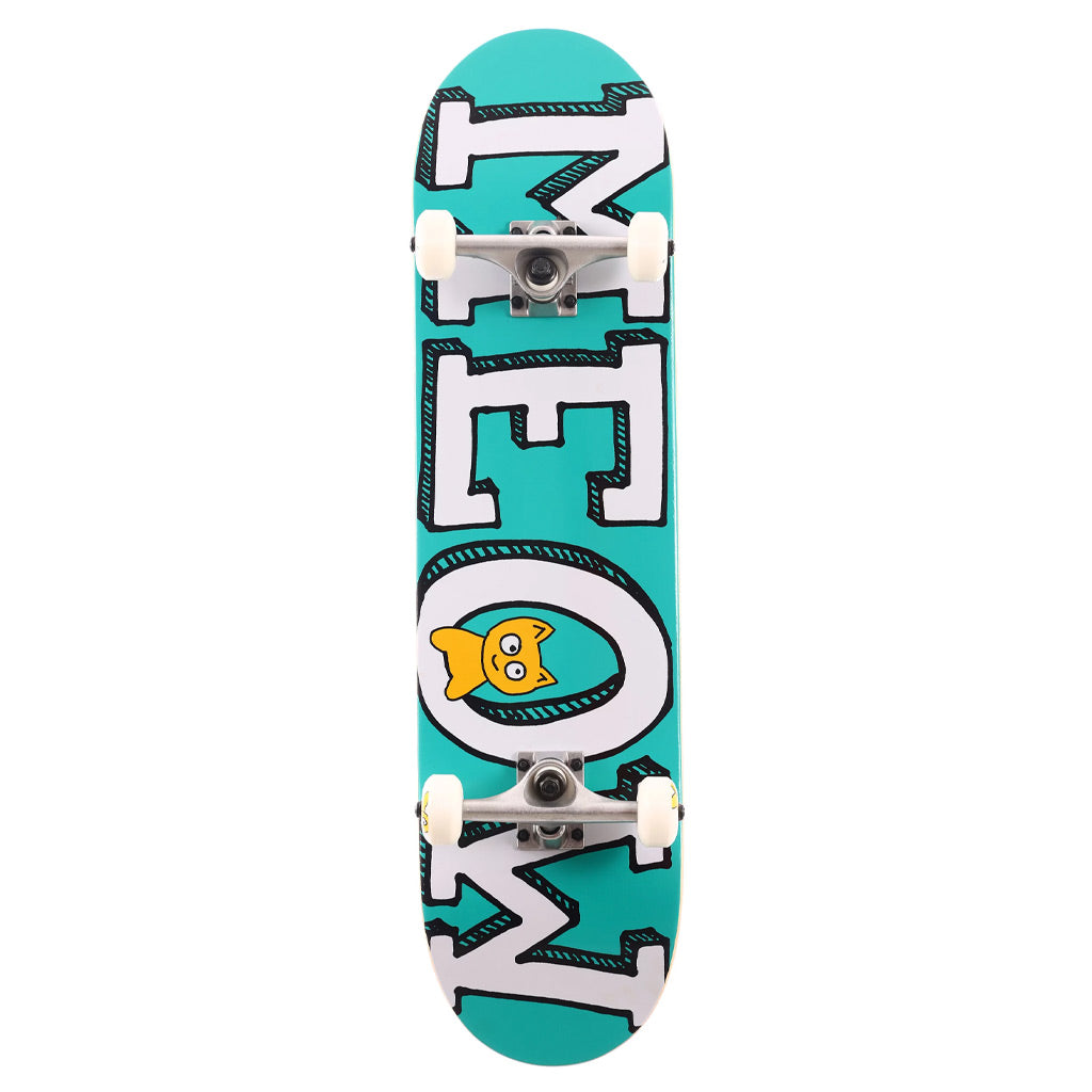 Meow Logo Teal 8.0 – Welcome Skateshop | Madrid